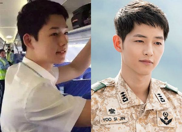 Chuyến bay náo loạn vì xuất hiện đại úy Yoo Shi Jin trong 'Hậu duệ mặt trời' - Saostar.vn