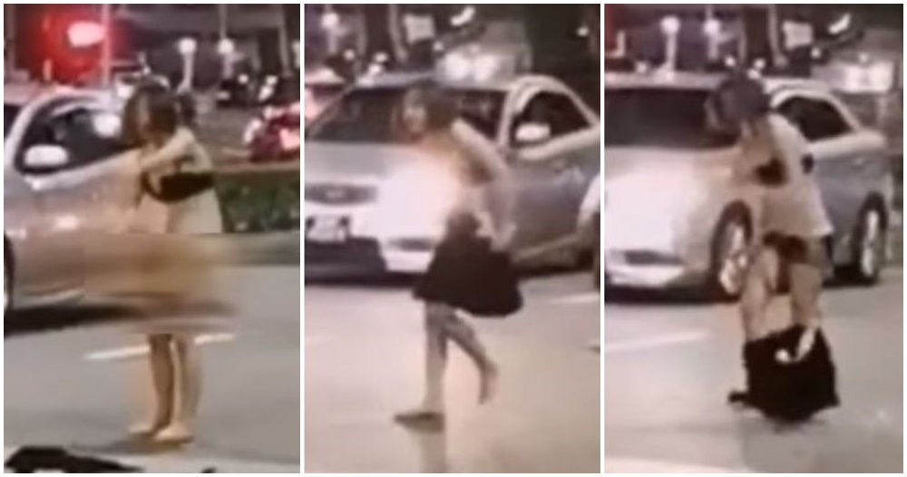 Người Phụ Nữ Lột đồ Giữa đường Khi Cãi Nhau Với Tài Xế Taxi Saostarvn