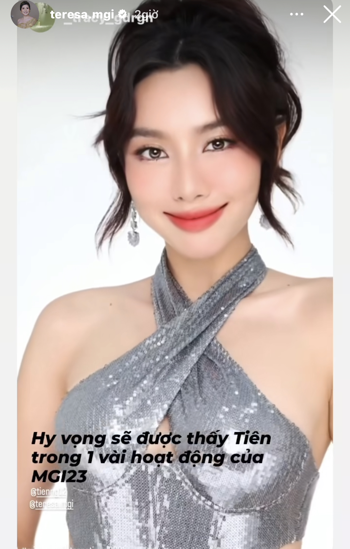 Phó chủ tịch và trang chủ Miss Grand chính thức bỏ theo dõi Thùy Tiên ...