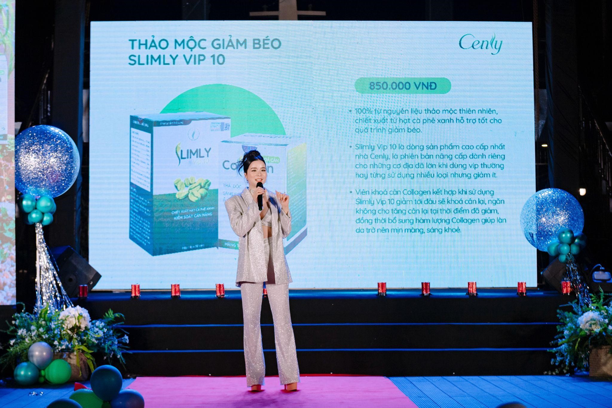 Cenly Organic ra mắt sản phẩm mới Slimly Vip 10