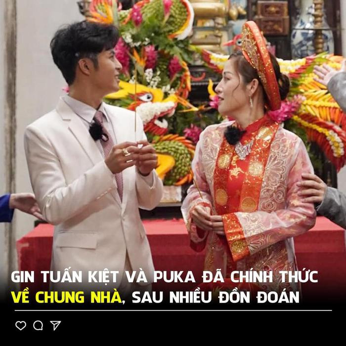 Một sao nam Vbiz bất ngờ 'bóc phốt' lễ cưới của Puka - Gin Tuấn Kiệt ...