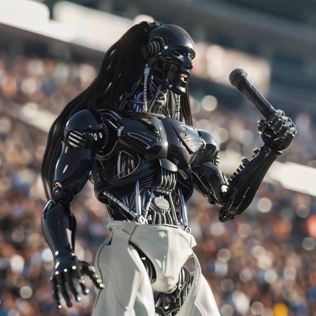 Nghệ sĩ nổi tiếng bí mật tham gia buổi biểu diễn của ca sĩ robot ...