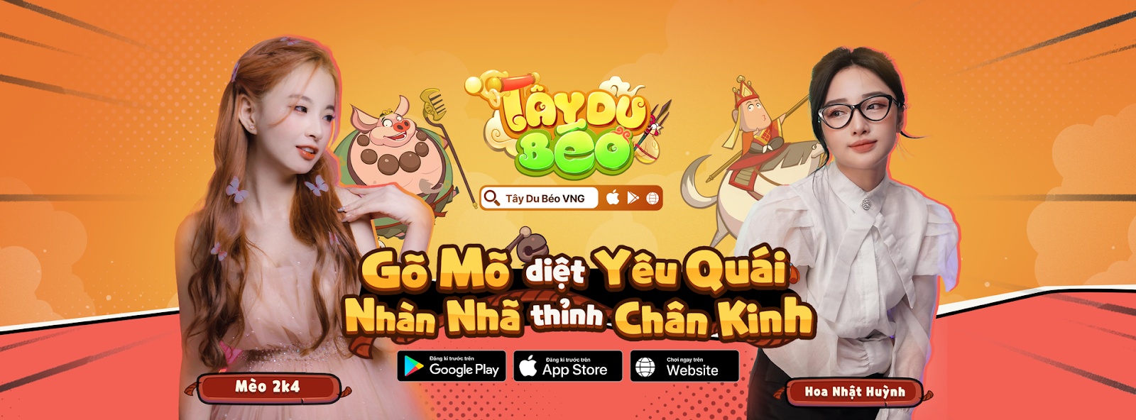 Tây Du Béo VNG 'đỉnh nóc kịch trần' hớp hồn các hot girl làng game - Saostar.vn