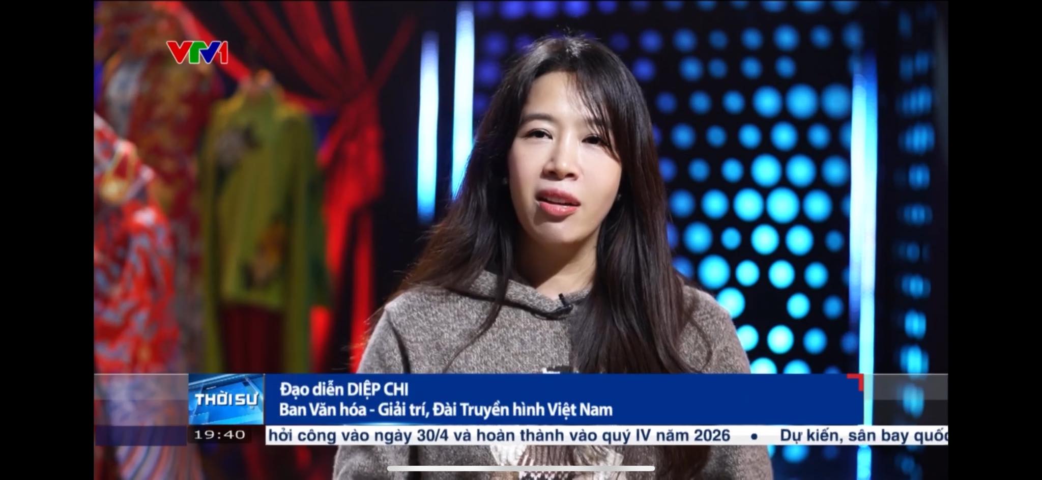 Hình ảnh gây chú ý của MC Diệp Chi - Saostar.vn