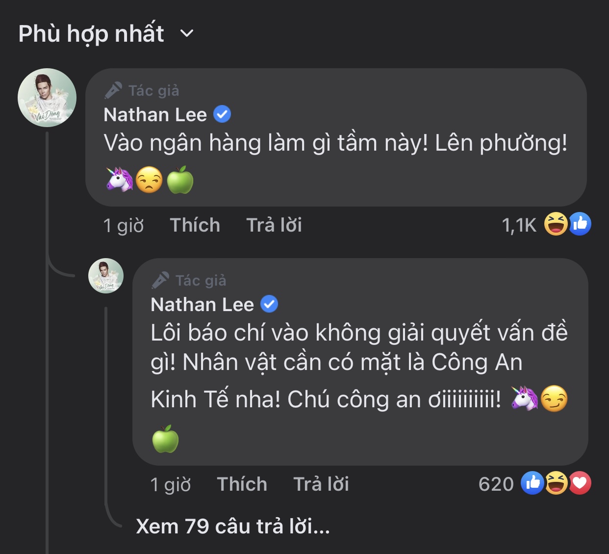 Nathan Lee bình luận việc Thuỷ Tiên - Công Vinh đi sao kê