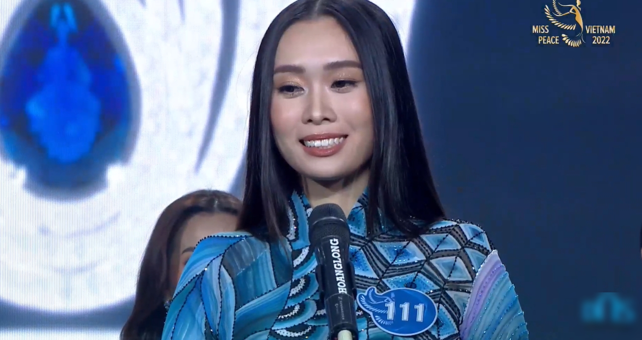 BTC Miss Peace VN hỏi thí sinh 1 điều nhịn 9 điều lành, ám chỉ ai ...