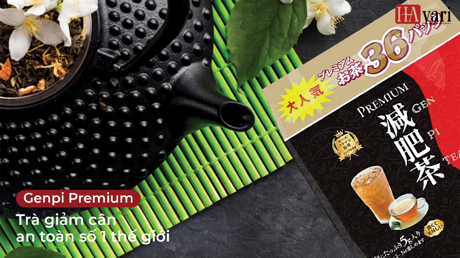 Trà Genpi Premium – Phương pháp giảm cân an toàn hiệu quả từ 16 loại t ...