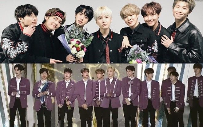 SMA 2017: Vắng EXO, BTS bá chủ sân khấu và Wanna One vô tư… chơi game ...