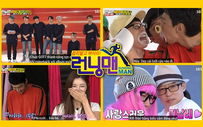 Running Man tập 418: GOT7 quá bảnh trai, Kwang Soo ngượng ngùng đứng ...