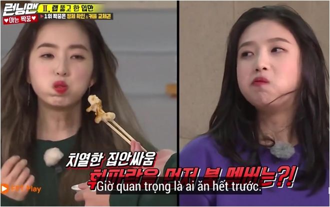 Running Man tập 427: Joy-Irene (Red Velvet) bắt đầu cuộc chiến 'chị em ...