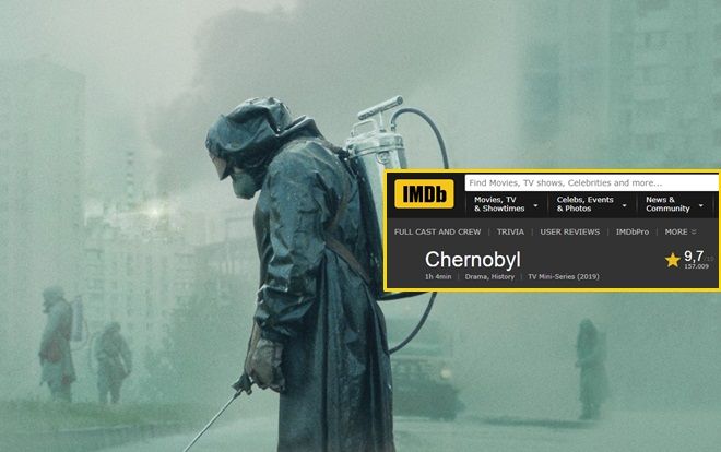 Series phim Chernobyl của HBO đạt điểm số kỷ lục trên IMDb - Saostar.vn