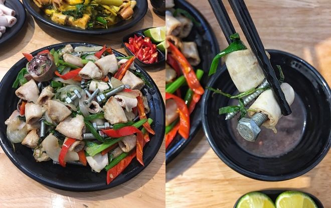 Món lòng xào ốc vít dành cho hội "khẩu nghiệp" gây xôn xao MXH - Saostar.vn