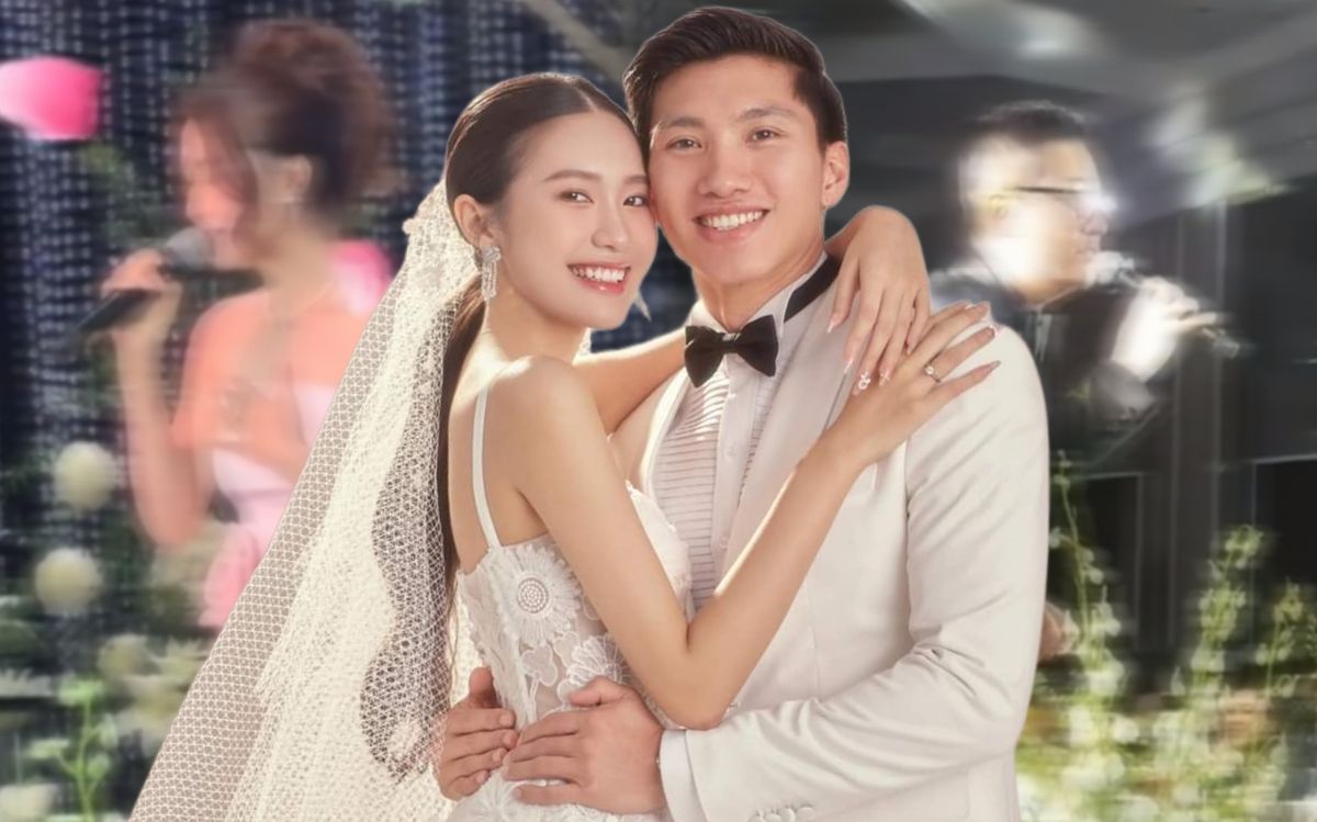 Hòa Minzy hát nhạc Đức Phúc tại đám cưới Doãn Hải My - Đoàn Văn Hậu ...