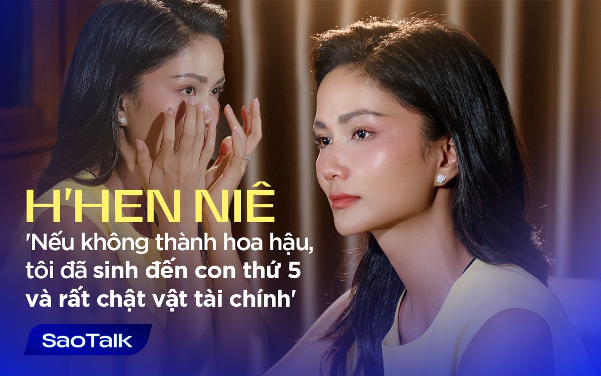 H'Hen Niê: 'Nếu không thành hoa hậu, tôi đã sinh con thứ 5' - Saostar.vn