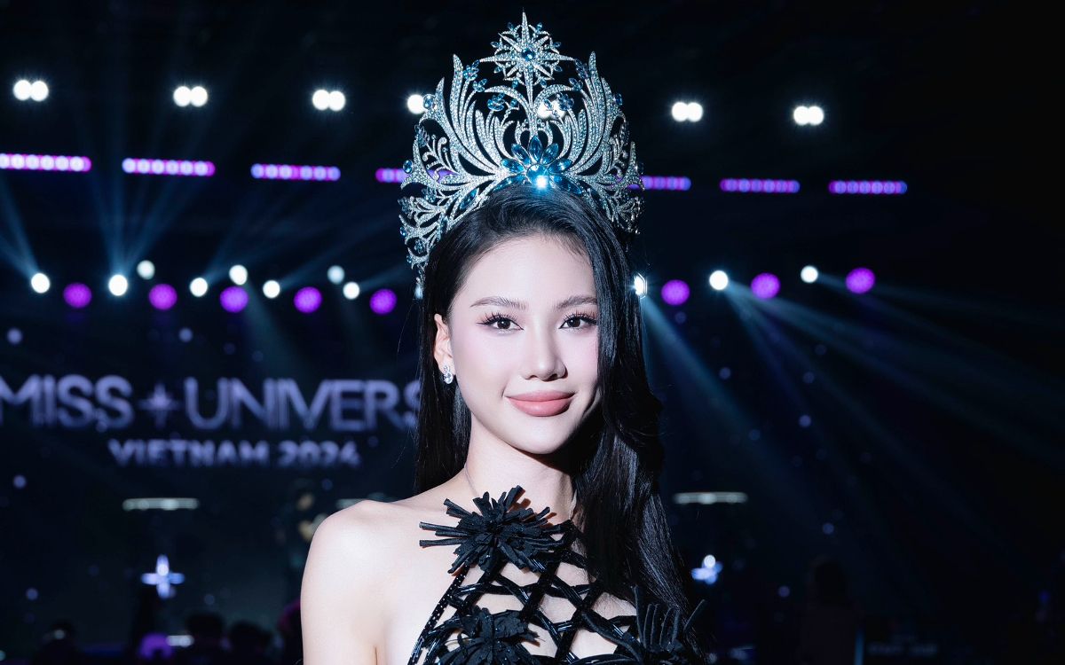 Giá trị đặc biệt của chiếc vương miện Miss Universe Vietnam 2024 - Saostar.vn