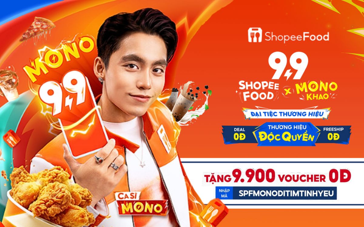 ShopeeFood 'mách kế' cho fan của Mono cách đi tìm tình yêu thành công - Saostar.vn