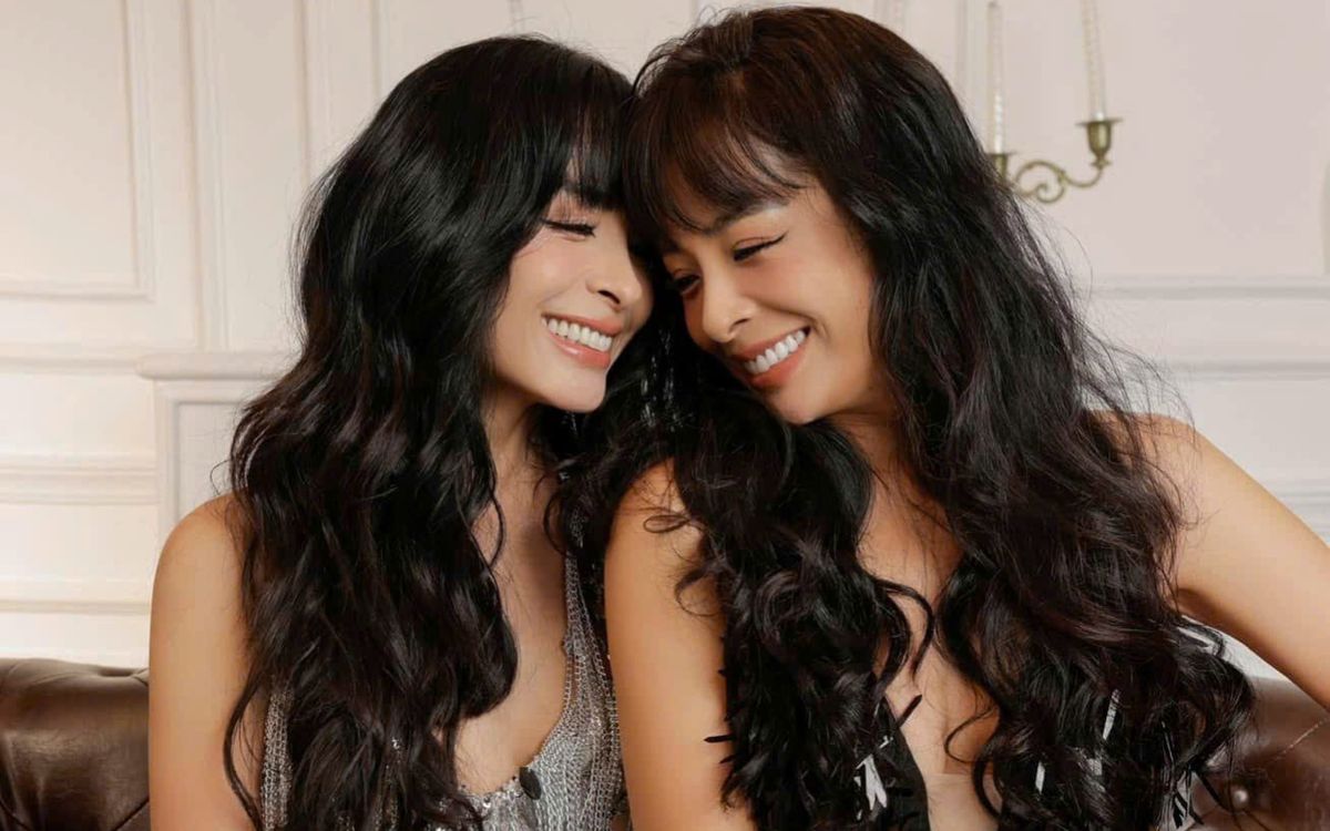 Hôn nhân viên mãn của cặp chị em song sinh từng khuấy đảo làng mẫu - Saostar.vn