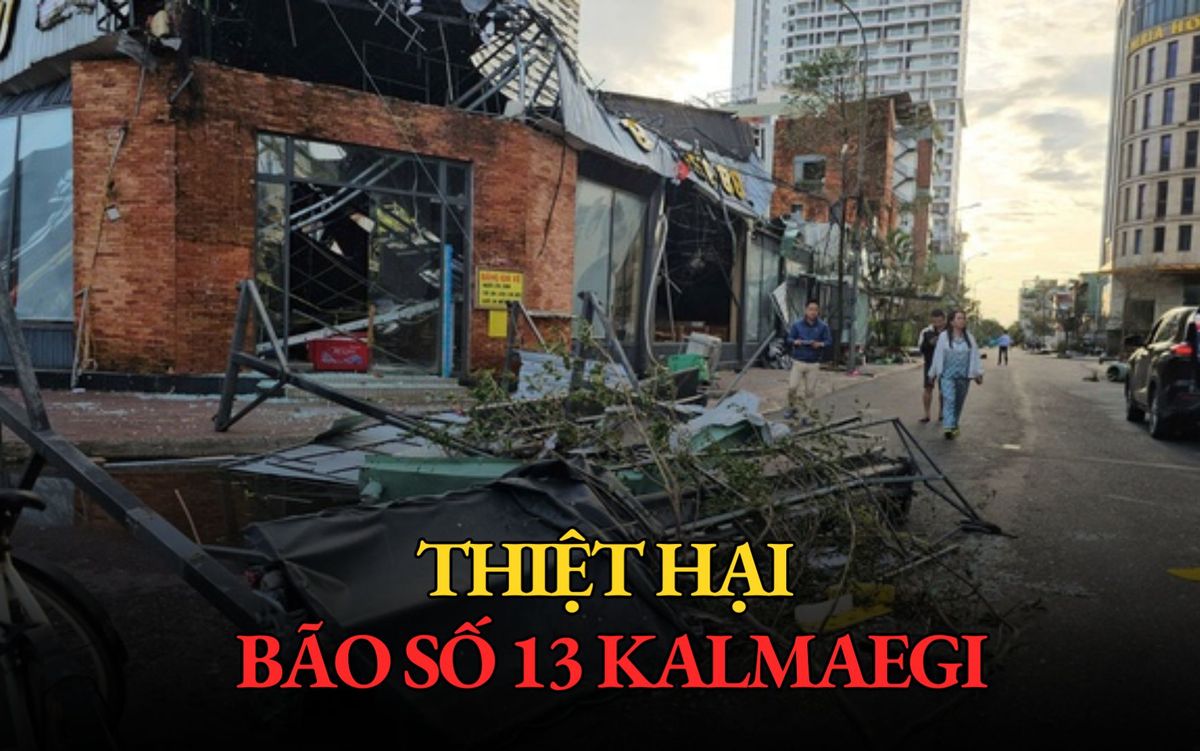 Bão số 13 Kalmaegi khiến 5 người tử vong, hơn 2.500 nhà hư hỏng ...