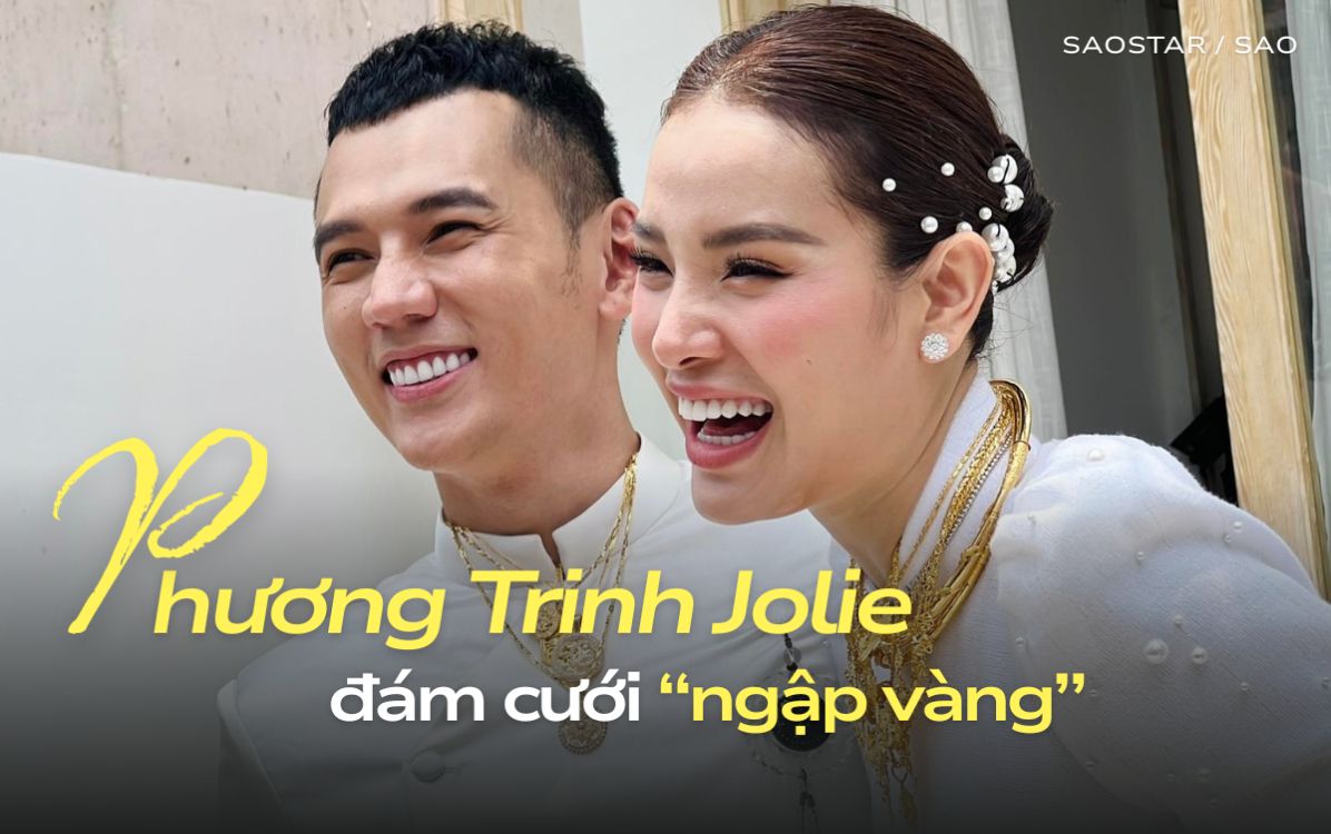 Choáng với số vàng Phương Trinh Jolie được bạn tặng lúc đám cưới - Saostar.vn