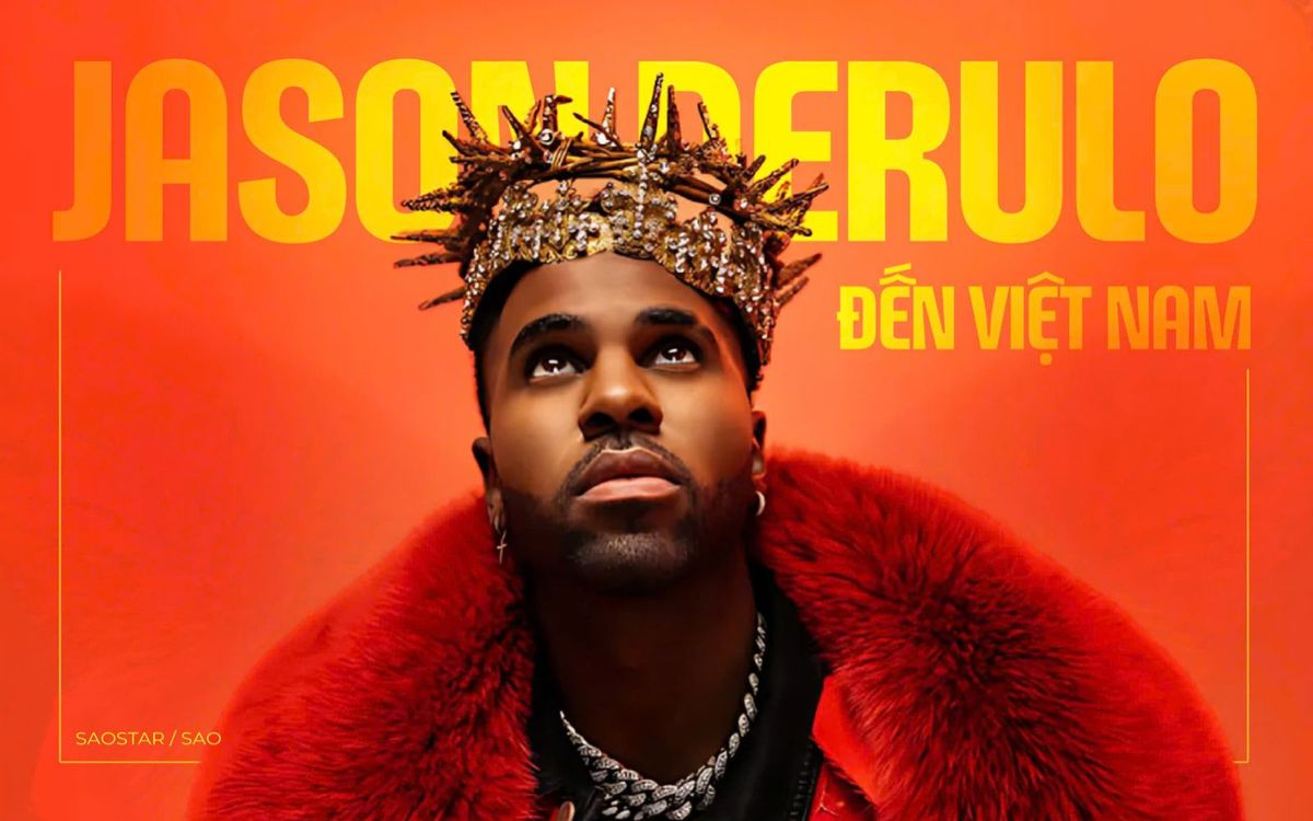 'Ngôi sao tỷ view' Jason Derulo đến Việt Nam biểu diễn - Saostar.vn