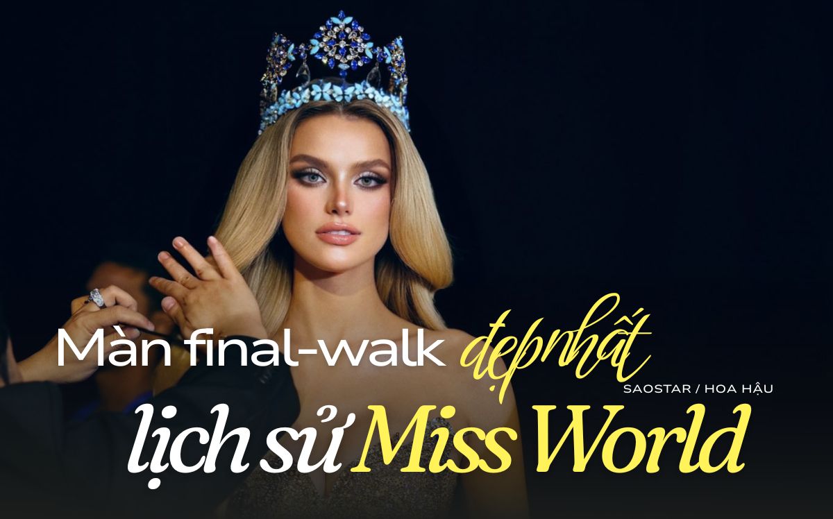 Màn final-walk đẹp nhất lịch sử Miss World - Saostar.vn