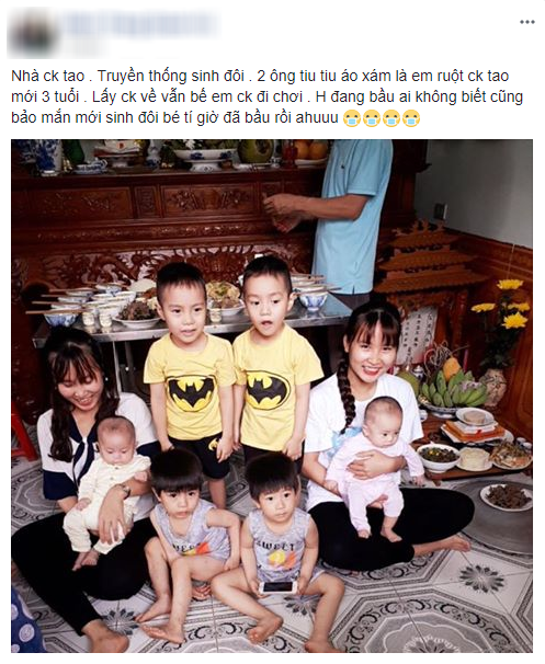 Gia đình có gen sinh đôi: 'Tất cả có bao nhiêu cặp song sinh thì thật ...