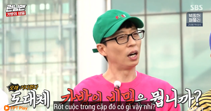 Running Man tập 419: Khám phá bí mật bất ngờ nằm trong chiếc cặp đen