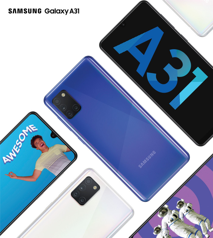 Samsung Galaxy A31 chính thức ra mắt tại Việt Nam