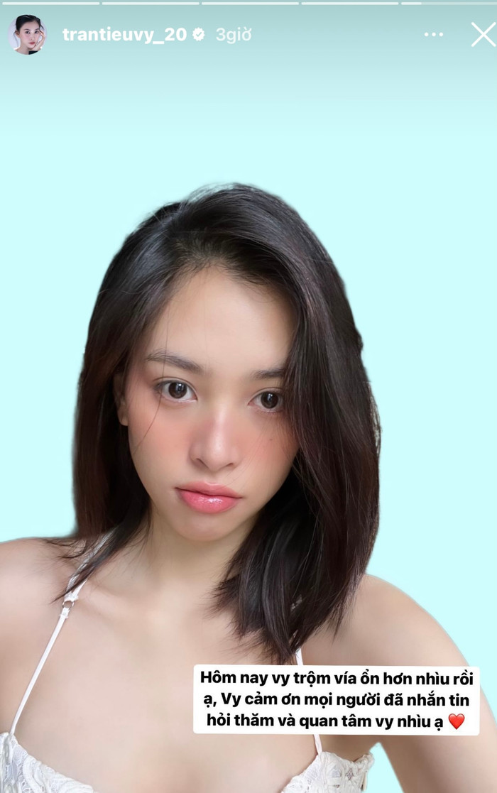 Tiểu Vy Tiết Lộ Tình Trạng Sức Khỏe Hiện Tại Sau Khi Nhập Viện