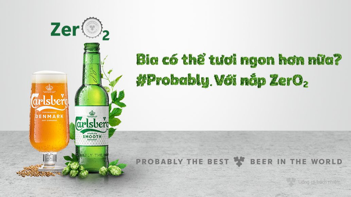 Carlsberg Premium Smooth Draught: Thức bia chắt lọc tinh hoa trăm năm
